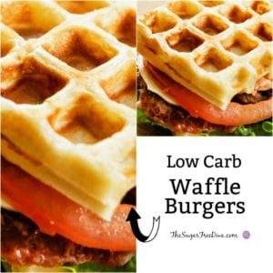 Keto Low Carb Waffles - THE SUGAR FREE DIVA