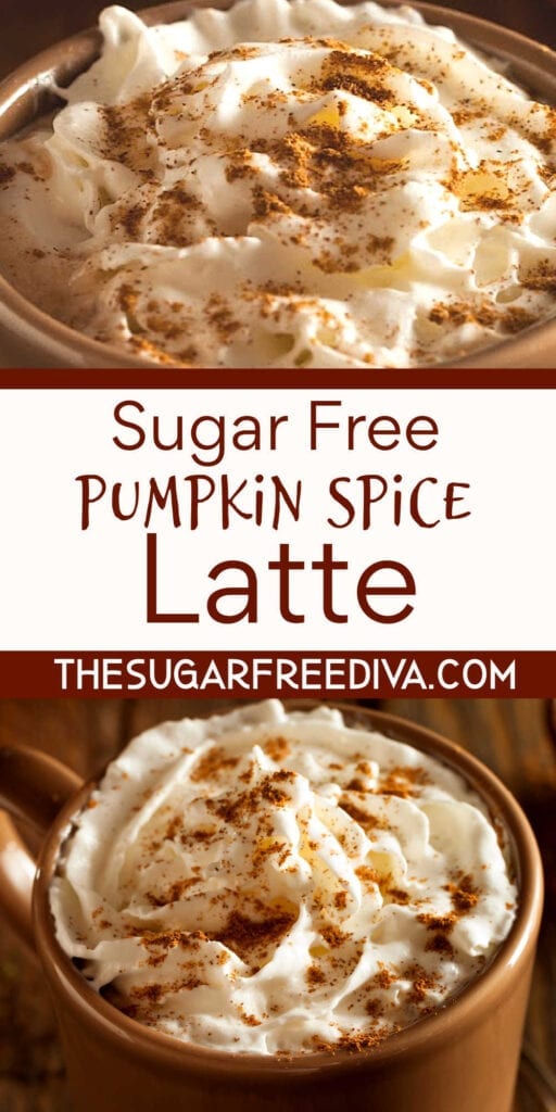 This is How to Make a Sugar Free Pumpkin Spice Latte at home