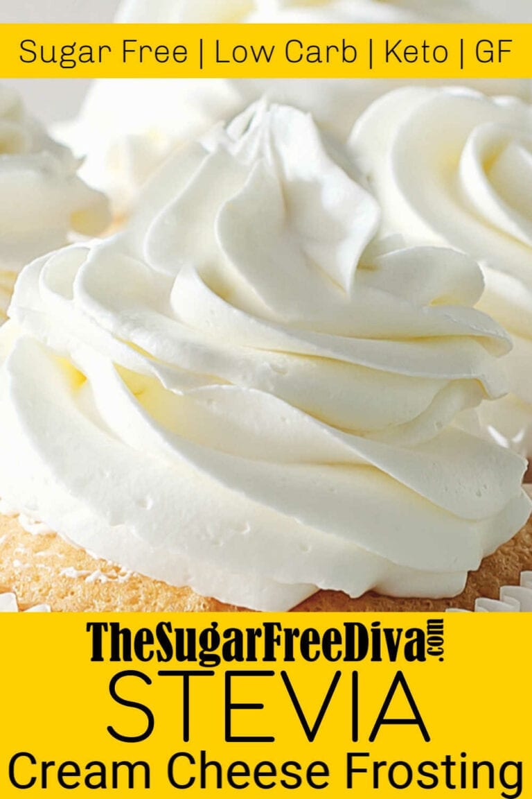 How to Make a Sugar Free Cream Cheese Frosting Using Stevia
