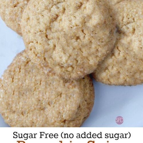 Sugar Free Pumpkin Spice Cookies - THE SUGAR FREE DIVA