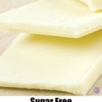 Sugar Free White Chocolate - THE SUGAR FREE DIVA