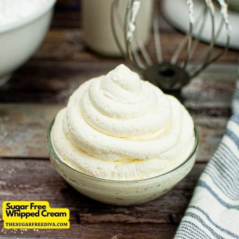 Sugar Free Whipped Cream - THE SUGAR FREE DIVA
