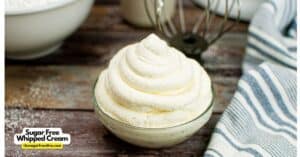 Sugar Free Whipped Cream - THE SUGAR FREE DIVA