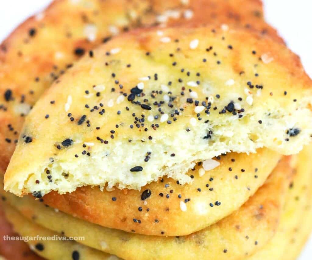 Keto Low Carb Flatbread - THE SUGAR FREE DIVA
