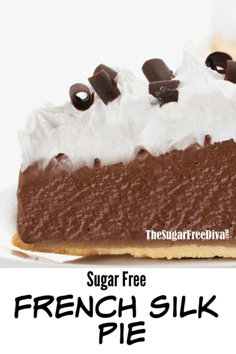 Sugar Free French Silk Pie - THE SUGAR FREE DIVA