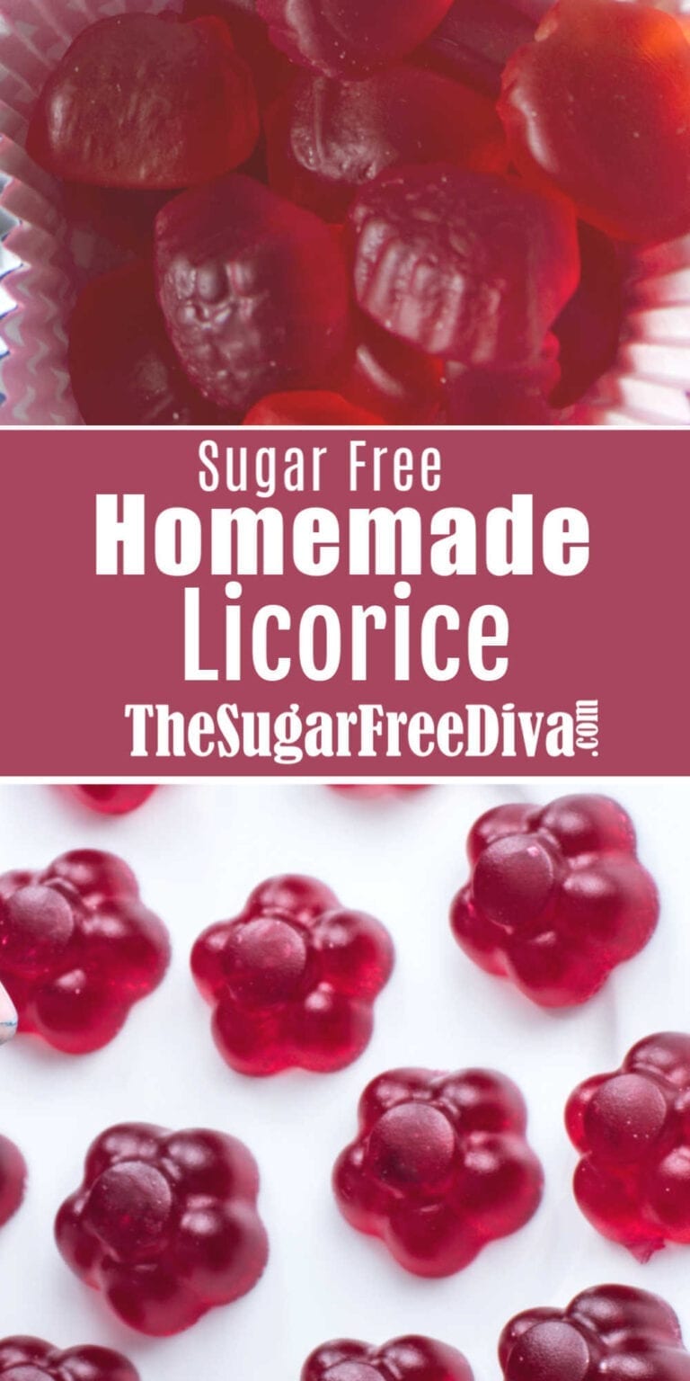 Sugar Free Homemade Licorice - THE SUGAR FREE DIVA