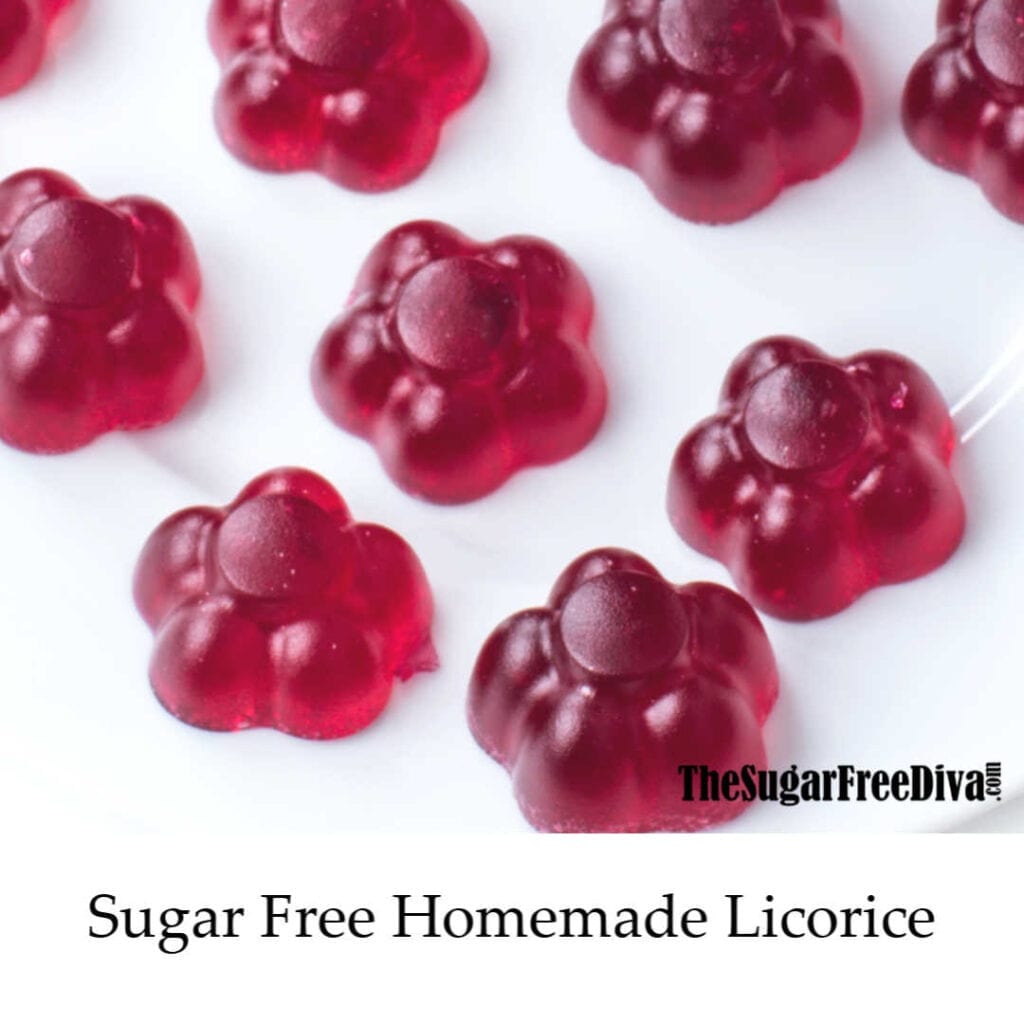 Sugar Free Homemade Licorice - THE SUGAR FREE DIVA