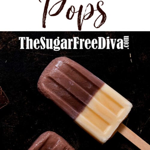 Sugar Free Double Pudding Pops - THE SUGAR FREE DIVA