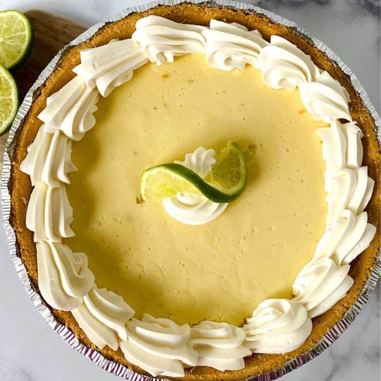 Easy Keto Sugar Free Key Lime Pie - THE SUGAR FREE DIVA