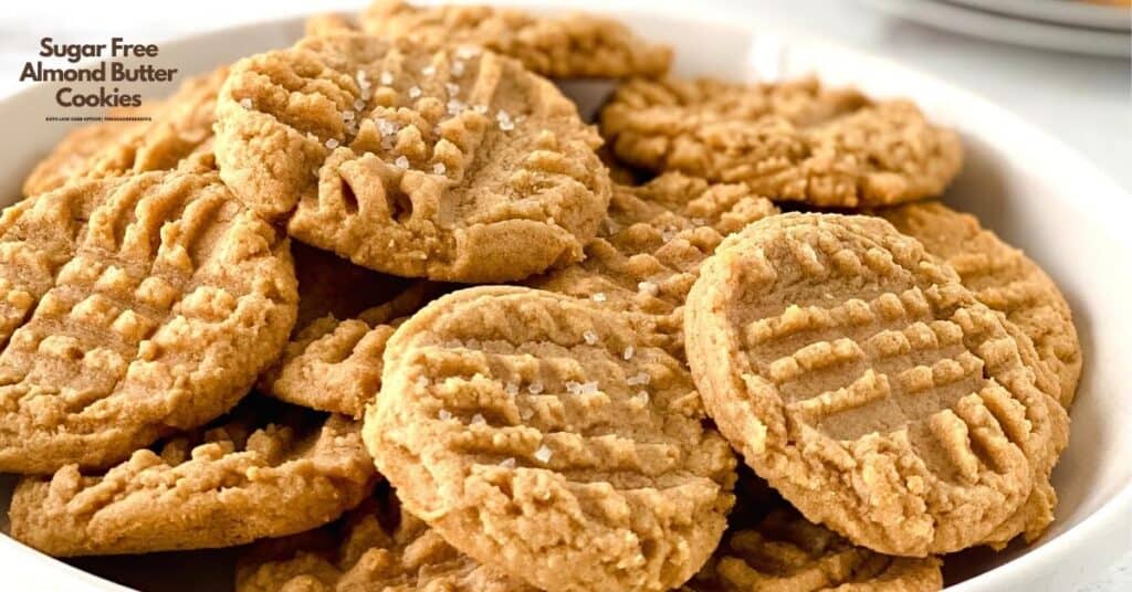 Sugar Free Keto Almond Butter Cookies - THE SUGAR FREE DIVA