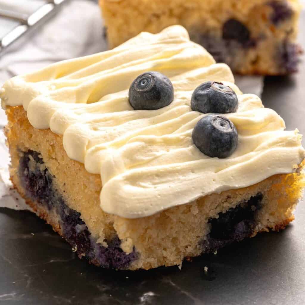 Sugar Free Blueberry Sheet Cake - THE SUGAR FREE DIVA