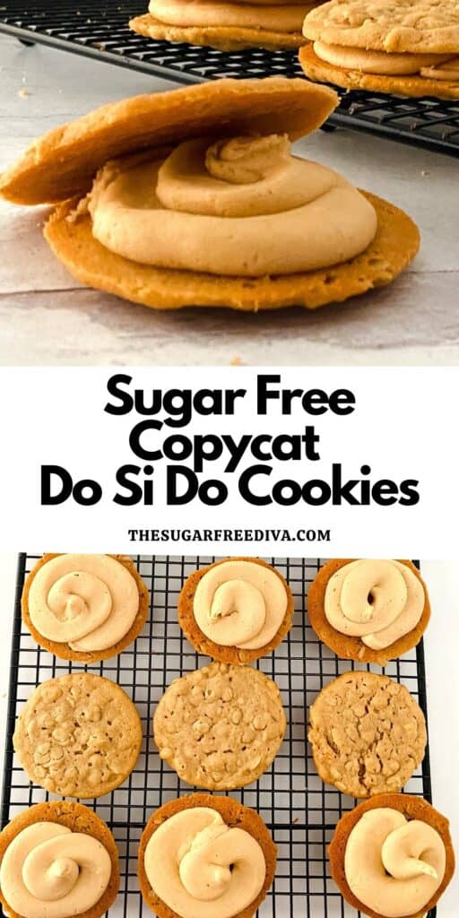 Sugar Free Copycat Do Si Do Cookies - THE SUGAR FREE DIVA