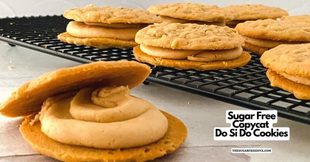Sugar Free Copycat Do Si Do Cookies - THE SUGAR FREE DIVA