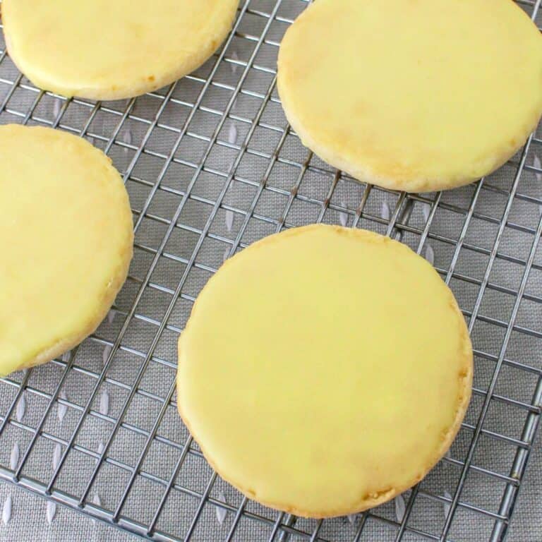 Sugar Free Iced Lemon Cookies - THE SUGAR FREE DIVA