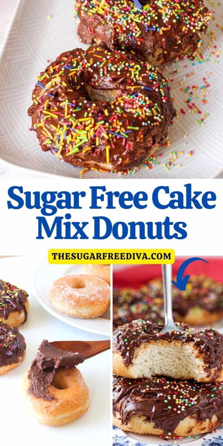 Sugar Free Cake Mix Donuts - THE SUGAR FREE DIVA
