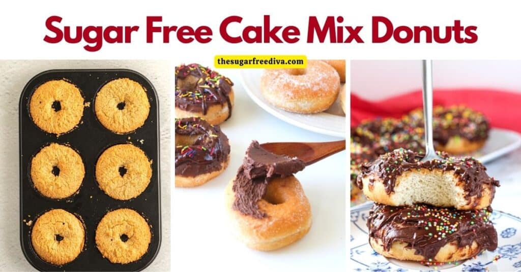 Sugar Free Cake Mix Donuts - THE SUGAR FREE DIVA