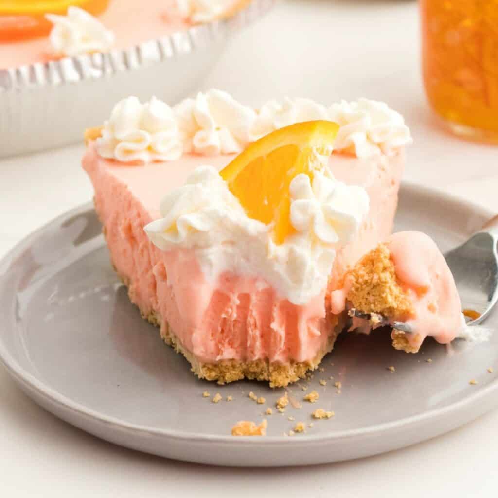 Sugar Free Orange Creamsicle Pie - THE SUGAR FREE DIVA