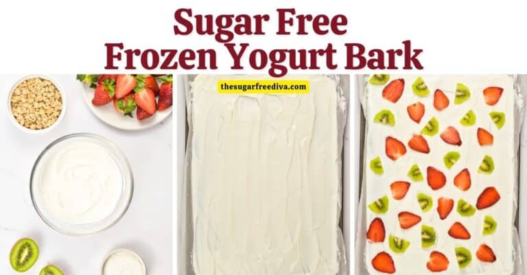 Sugar Free Frozen Yogurt Bark The Sugar Free Diva