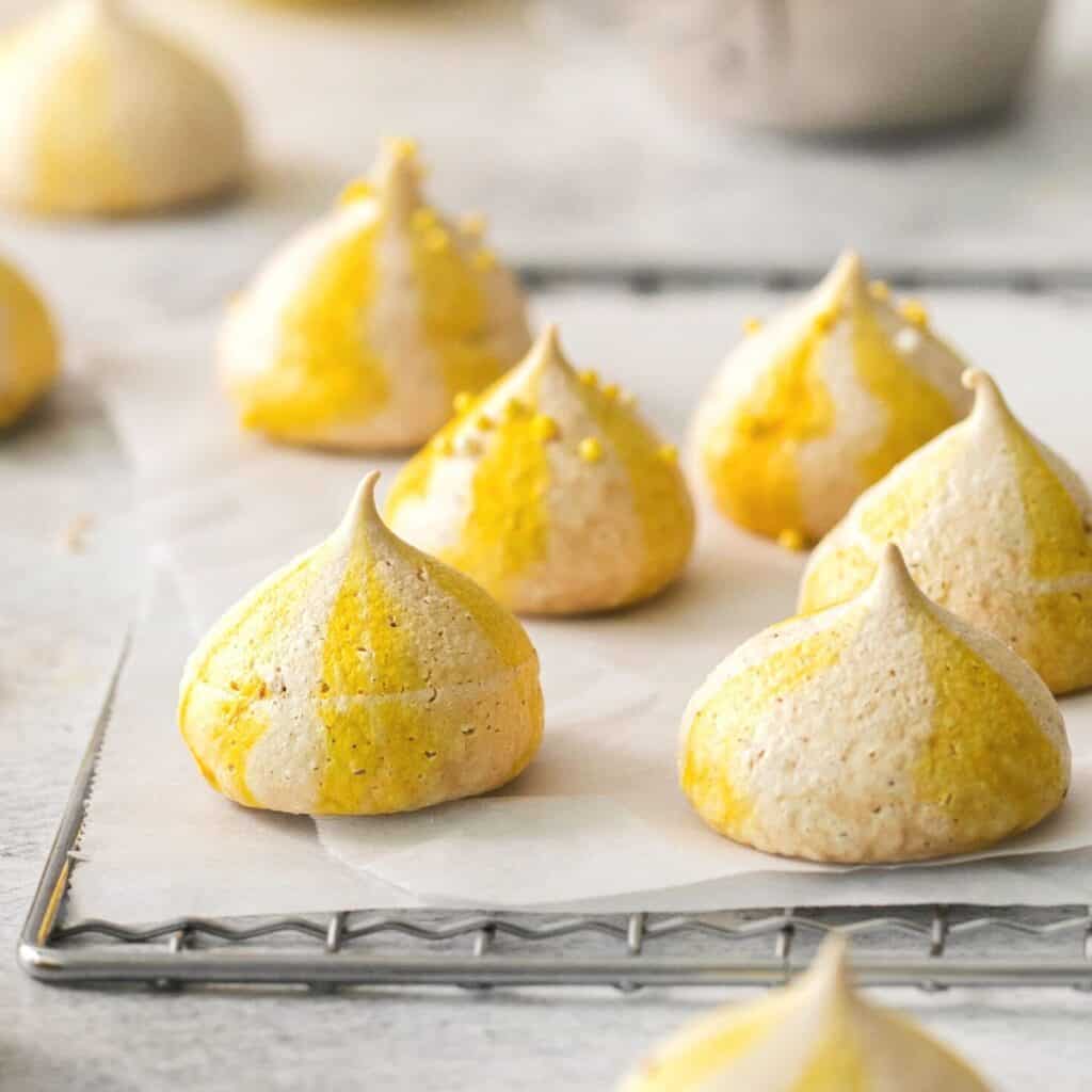 Sugar Free Lemon Meringue Cookies - THE SUGAR FREE DIVA
