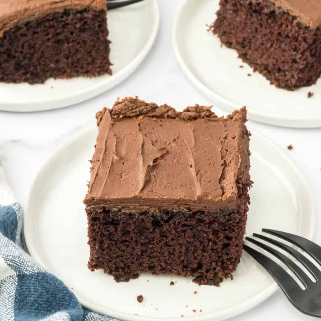 Sugar Free Chocolate Depression Cake - THE SUGAR FREE DIVA