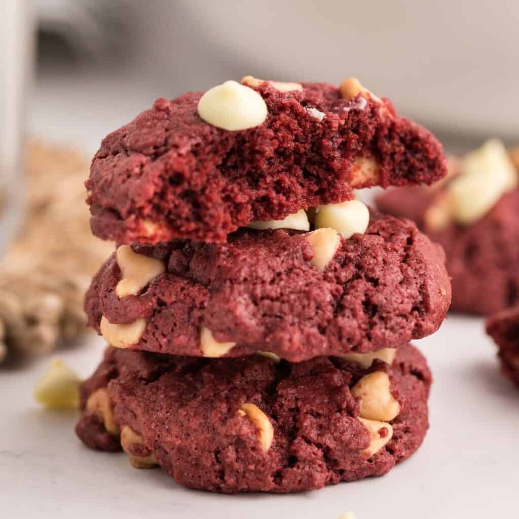 Sugar Free Cake Mix Red Velvet Cookies - THE SUGAR FREE DIVA