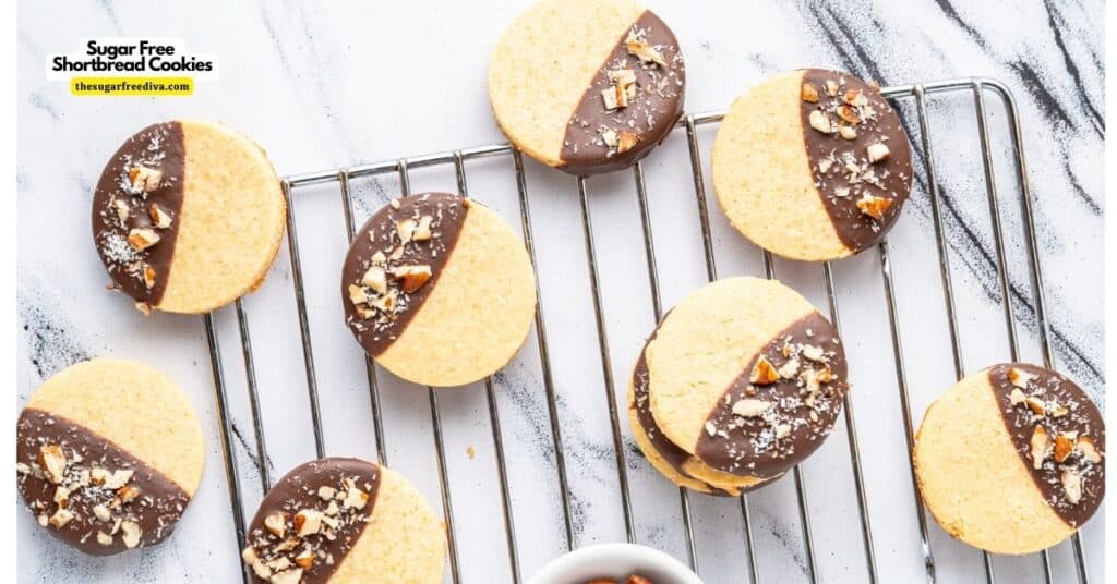 The Recipe for how to make Sugar Free Shortbread Cookies