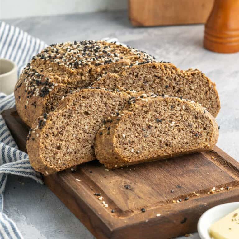 Easy Low Carb Rustic Quick Bread Recipe - THE SUGAR FREE DIVA