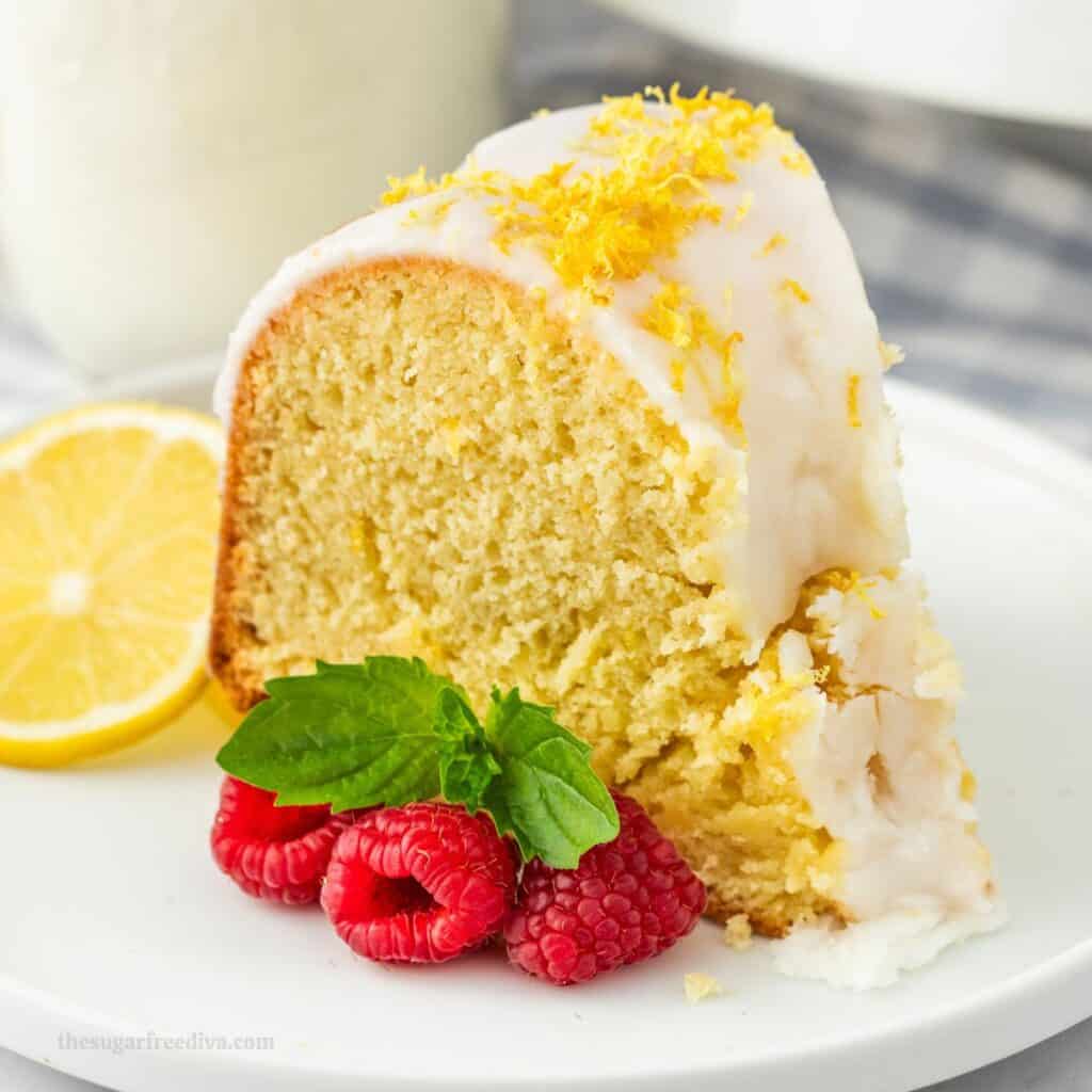 Sugar Free Lemon Bundt Cake - THE SUGAR FREE DIVA