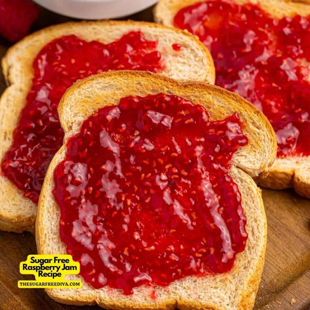 Sugar Free Raspberry Jam Recipe - THE SUGAR FREE DIVA
