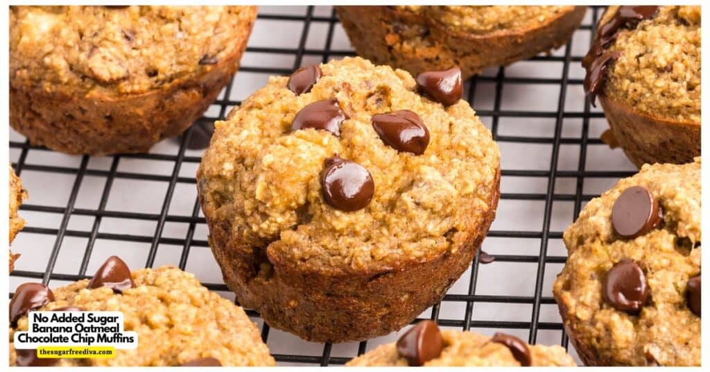 25 Recipes for Muffins Made with No Added Sugar - THE SUGAR FREE DIVA